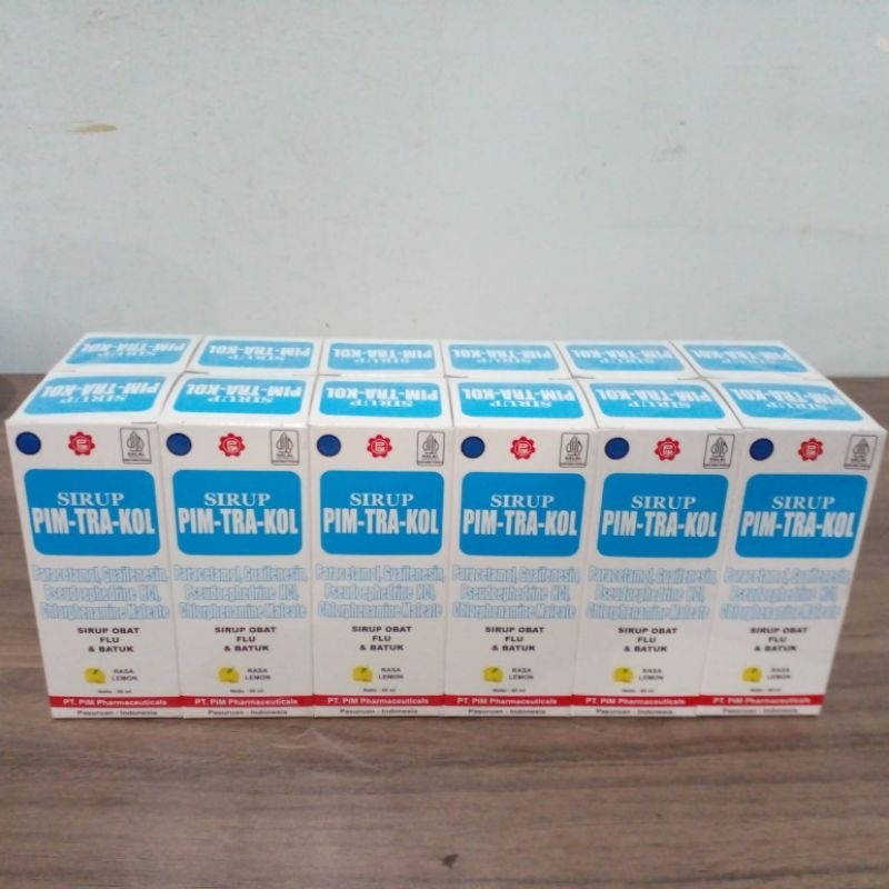 Jual Pimtrakol Sirup 60 Ml Lemon (Biru) (1 Lusin = 12 pcs) | Shopee ...