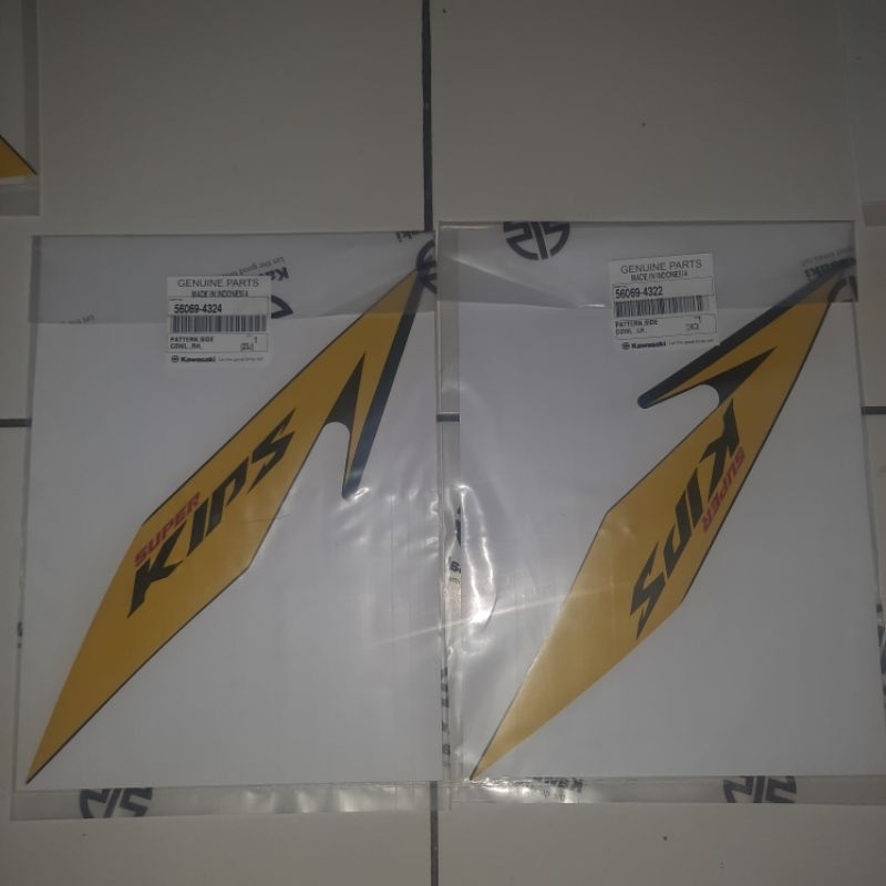 Jual STIKER STICKER STRIPPING STRIPING SUPERKIPS SUPER KIPS NINJA RR ...