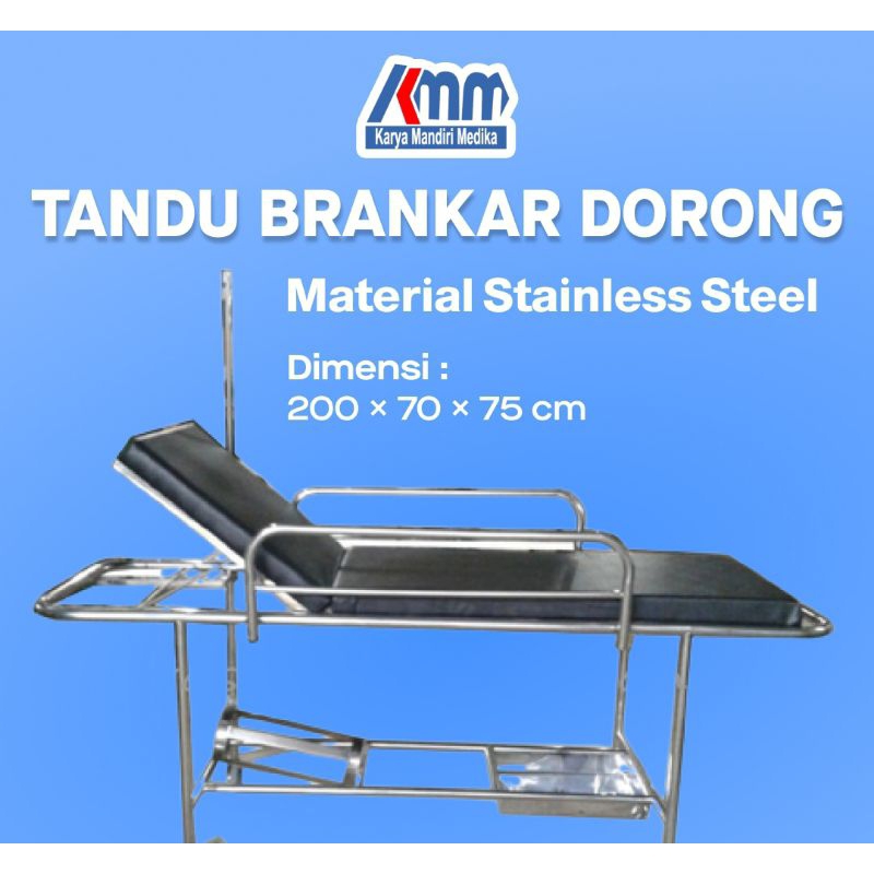 Jual Brankar Pasien ( Stainless ) Tandu Transfer Pasien Darurat ...