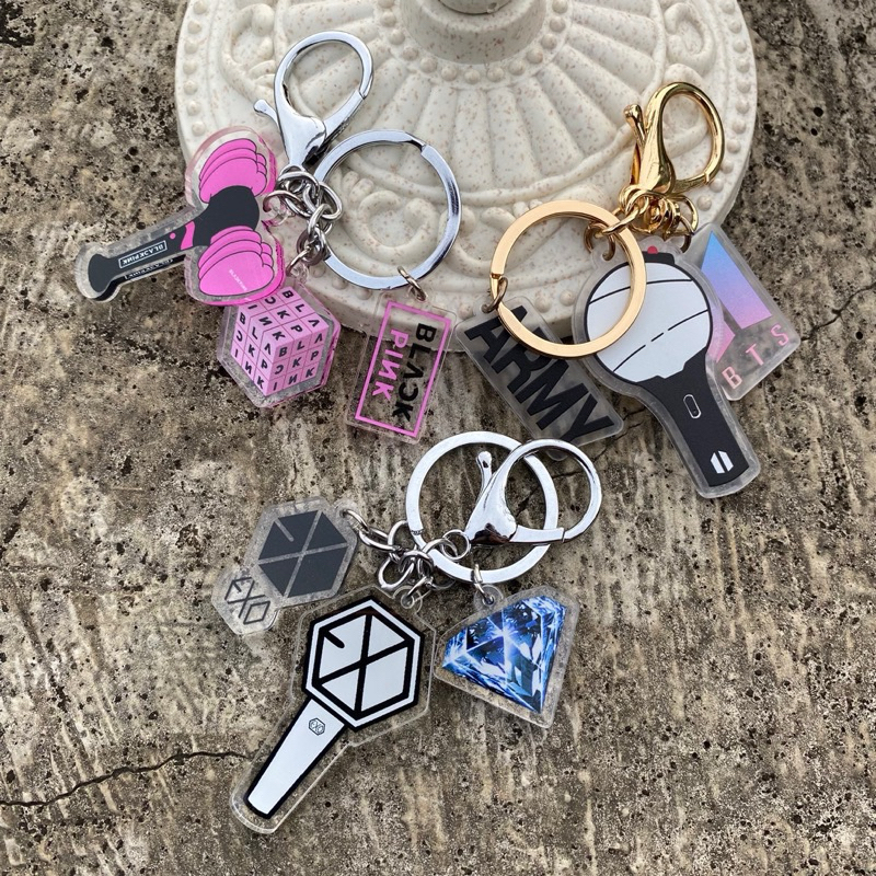 Jual GANTUNGAN LIGHSTICK KPOP ARMY BOMB BLACKPINK EXO L SERIES ...