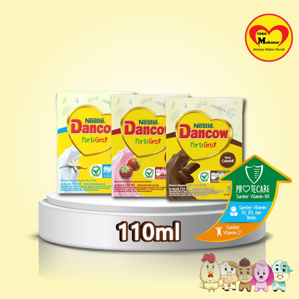 Jual Dancow Uht Coklat / Stroberi 110ml ( Khusus Gojek Surabaya) / Toko Makmur Dukuh Kupang ...