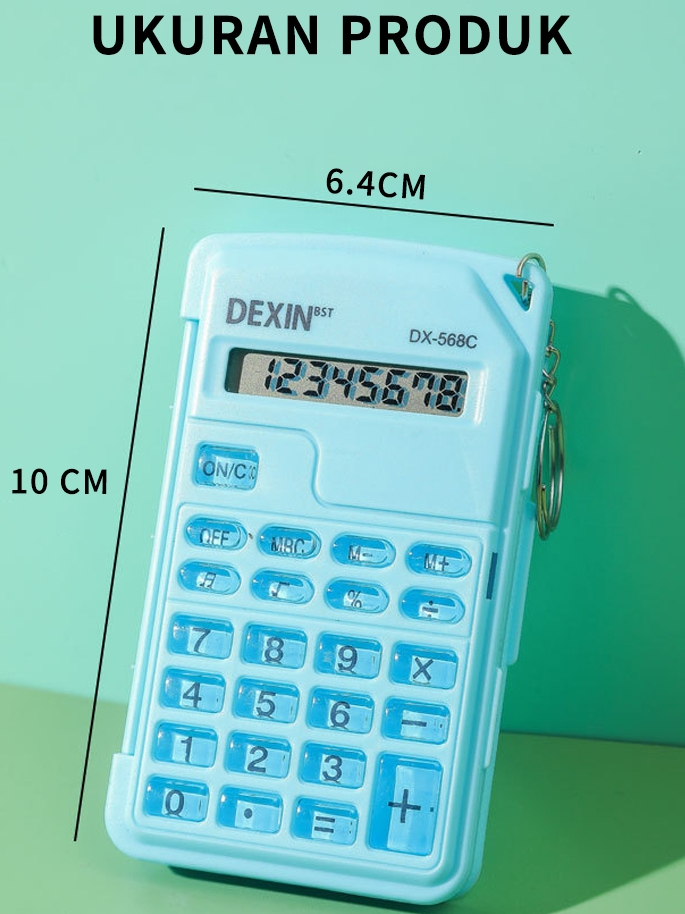 Jual calculator mini/Kalkulator tutup yang dapat dilipat/ALKULATOR ...