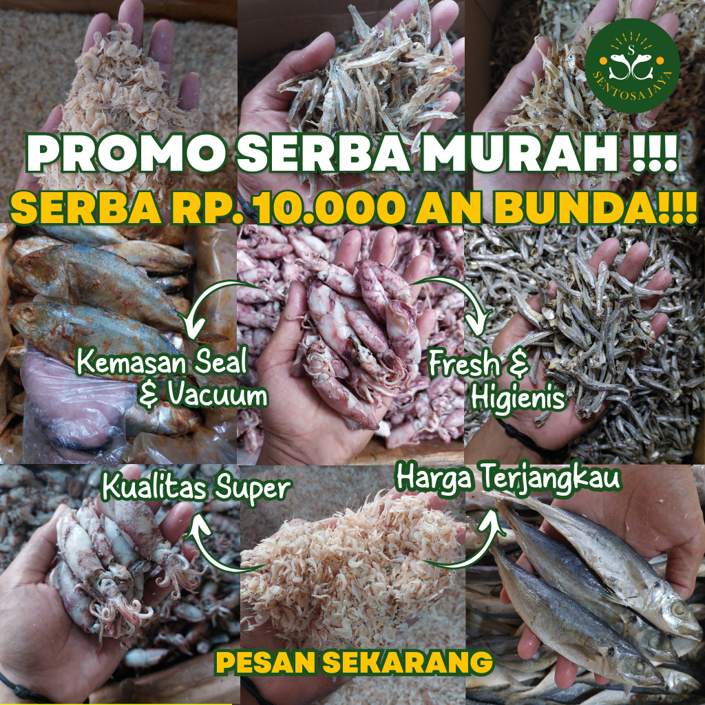 Jual Ikan Asin Murah Serba Rp. 10.000 / Ikan Asin / Ikan Asin Kering ...