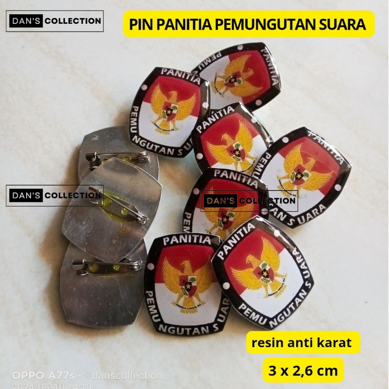 Jual Pin PPS • Pin Panitia Pemungutan Suara • 1 biji | Shopee Indonesia