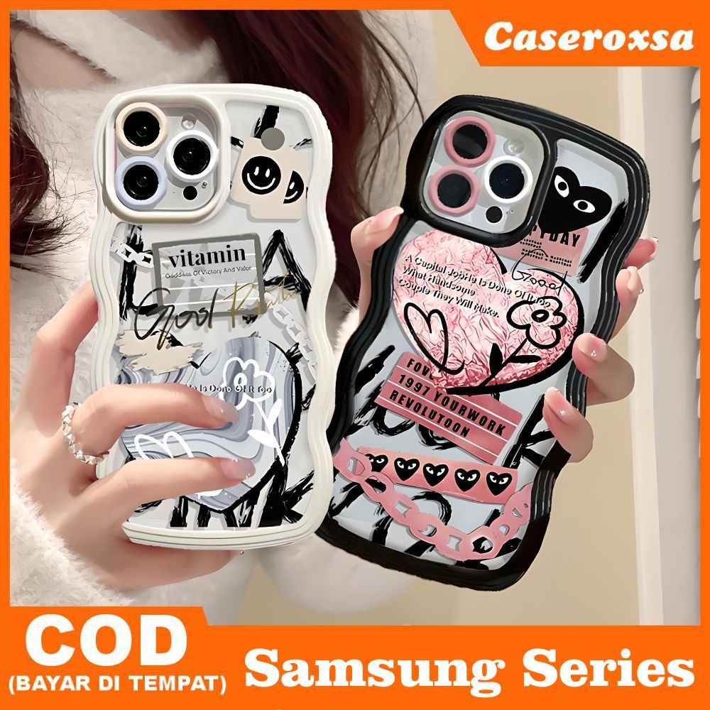 Jual Case Samsung A02S A03 A03S A13 4G A23 Casing Softcase Wave Love ...