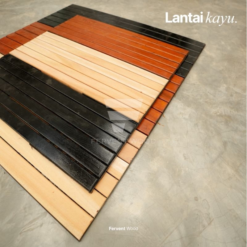 Jual Lantai Kayu Flooring Decking Tile Ubin Parket Parquet Portable ...
