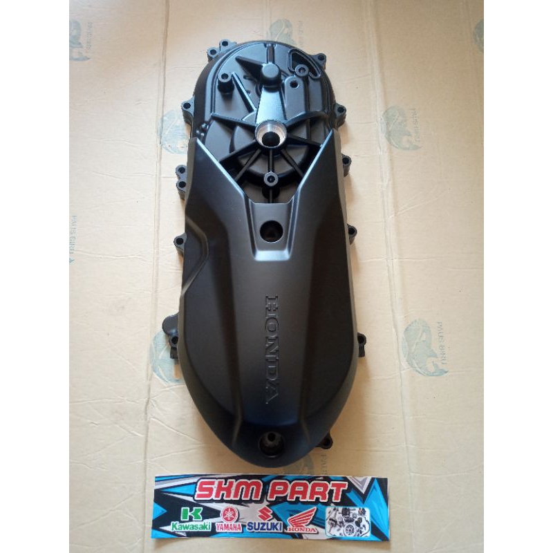 Jual Cover tutup bak blok CVT crankcase kiri genio beat deluxe new ...