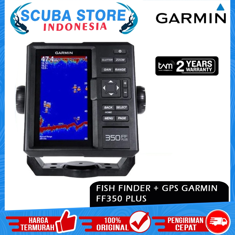 Jual Garmin FF 350 GPS Fish Finder Original Kapal FF350 Navigation ...