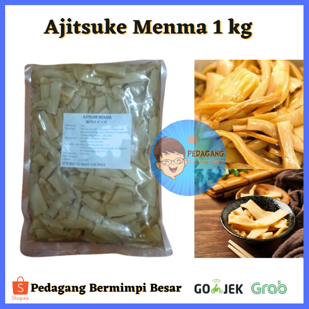 Jual Ajitsuke Menma 1 kg/ Asinan Rebung | Shopee Indonesia