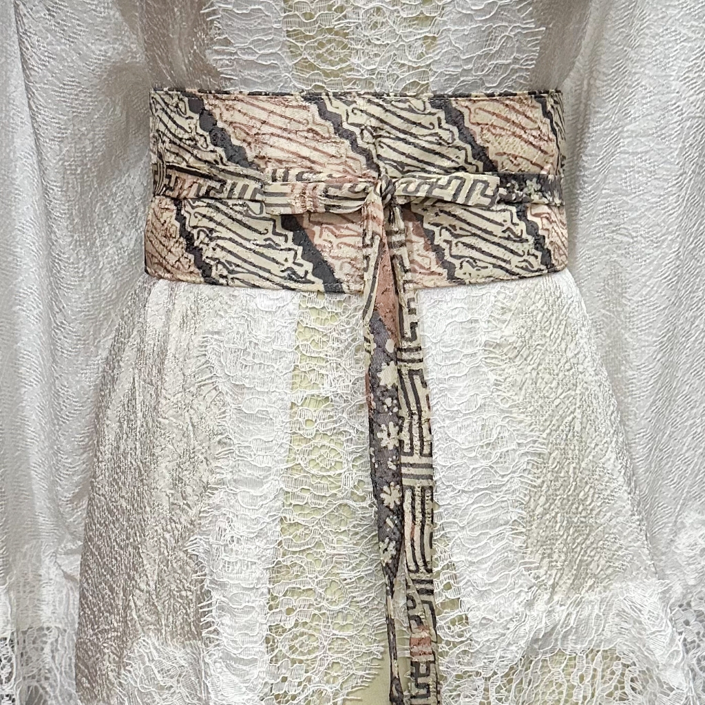 Jual OBI Belt Batik Motif Premium Bahan Viscose Ikat Pinggang Sabuk ...