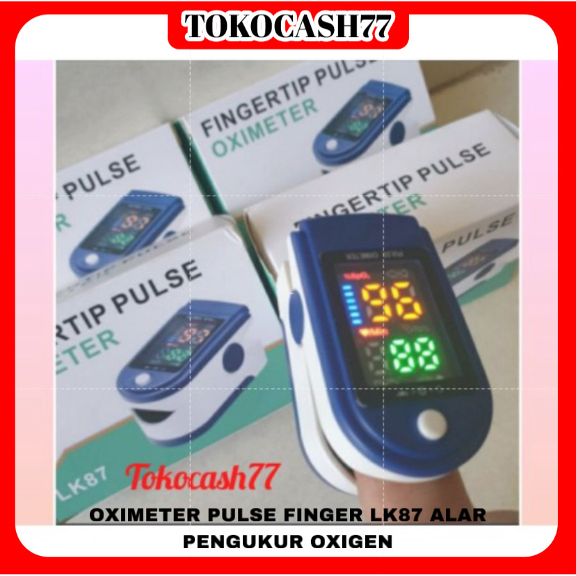 Jual OXIMETER PULSE FINGER LK87 ALAT PENGUKUR OKSIGEN | Shopee Indonesia