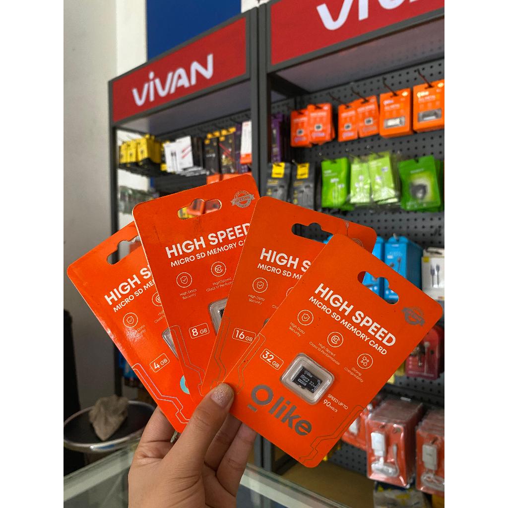 Jual OLIKE HIGH SPEED MICRO SD 4GB/8GB/16GB/32GB/64GB MEMORY | Shopee ...