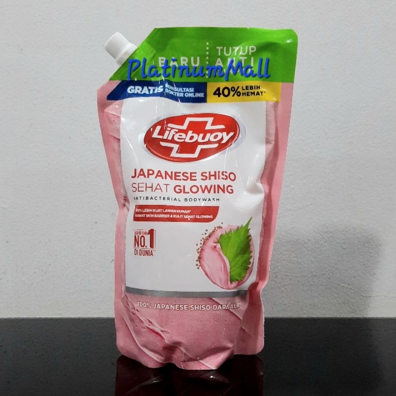 Jual LIFEBUOY body wash Japanese Shiso Mineral Clay 800ml | Shopee ...