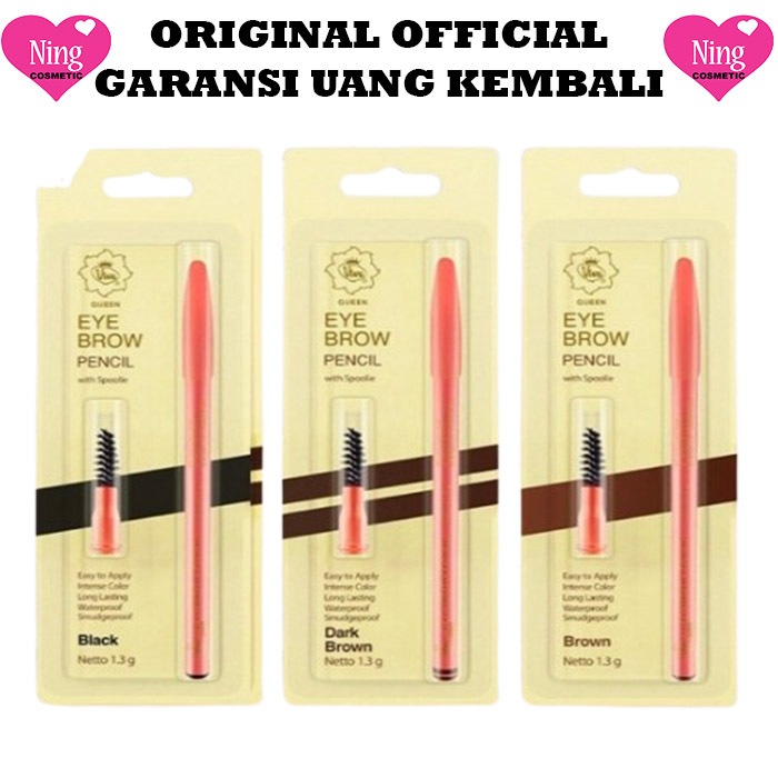 Jual [100%ORIGINAL]Pensil Alis VIVA Queen Eyebrow BPOM kemasan baru | Shopee Indonesia