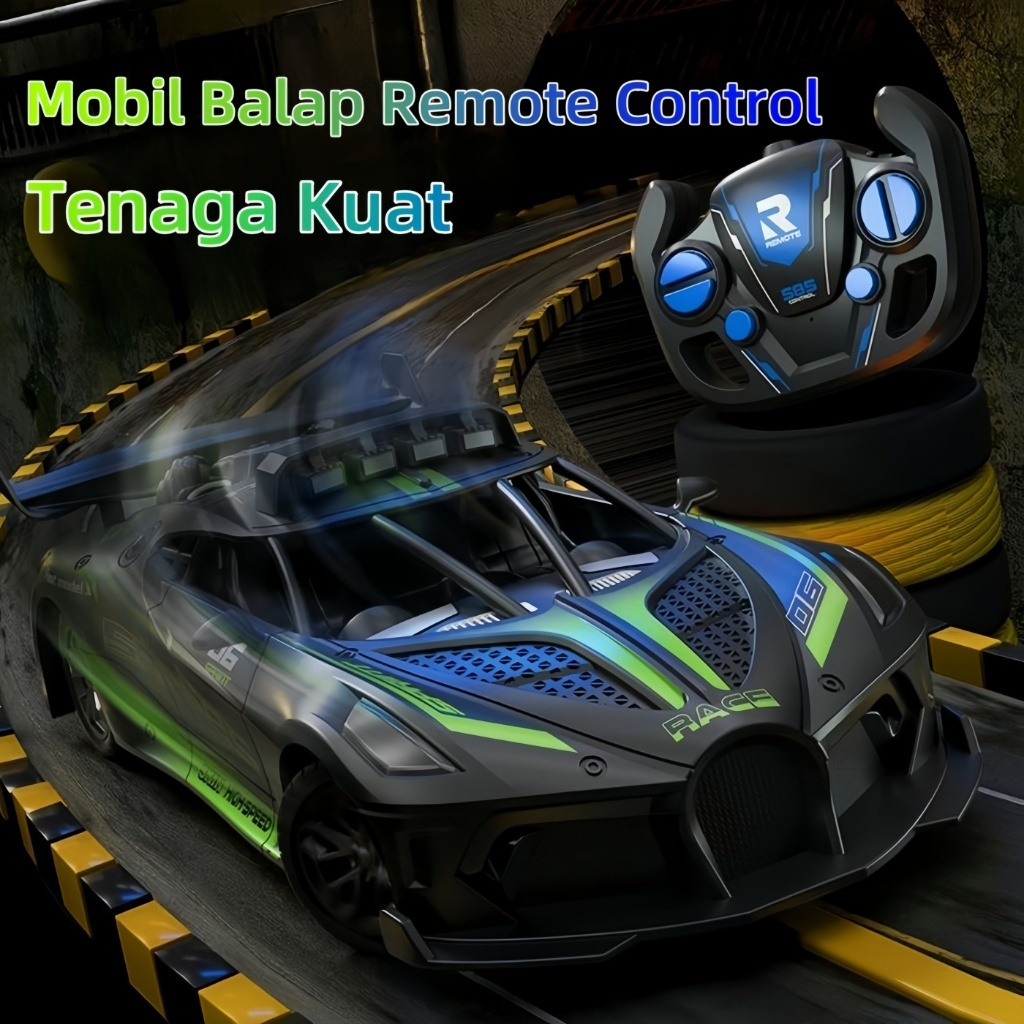 Jual HEATLERAN 1/18 Mobil Balap Remote Control 2WD Dengan Lampu mobil ...