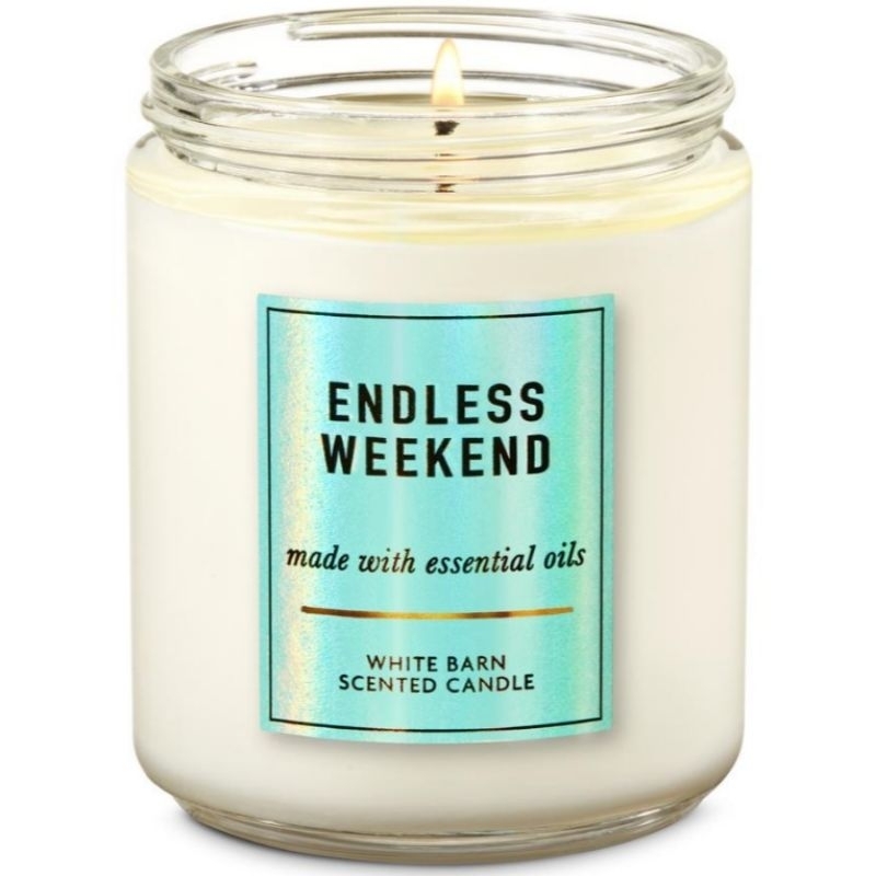 Jual WHITE BARN ENDLESS WEEKEND 1 SINGLE WICK SCENTED CANDLE 198 G ...