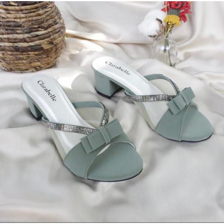 Jual (COD) SPECIAL 10.10 SALE High Heels Sandal Hak 5cm Terbaru - Hak ...