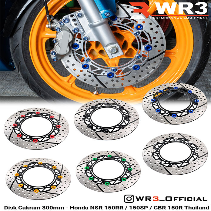 Jual Disk Brake Cakram Piringan Depan WR3 NSR 150 RR / SP 150RR 150SP ...