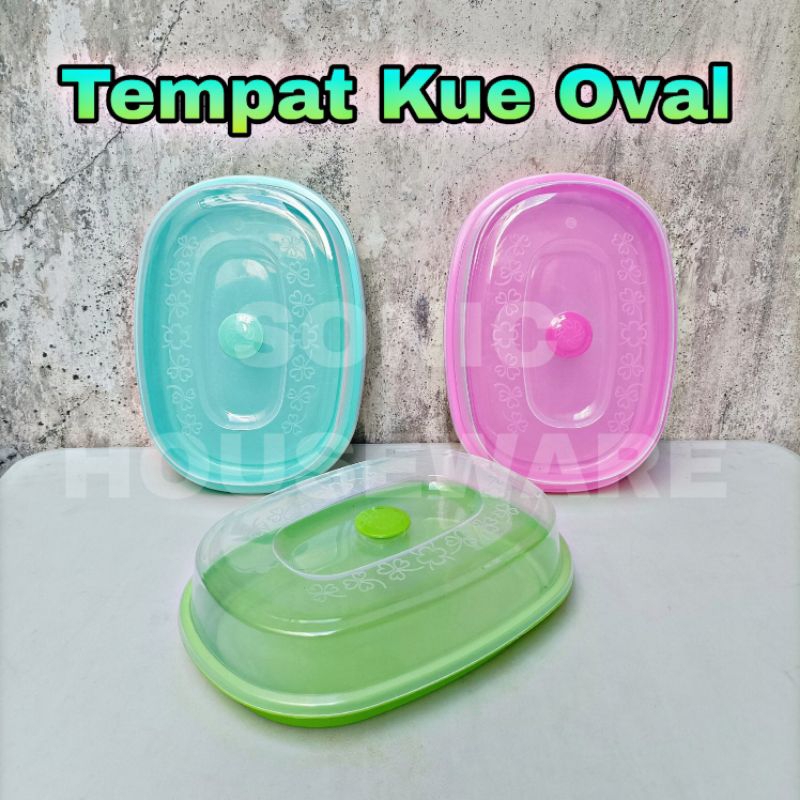 Jual Tempat Kue Kapsul Capsule Tempat Makanan Oval Roti Bolu Gorengan ...