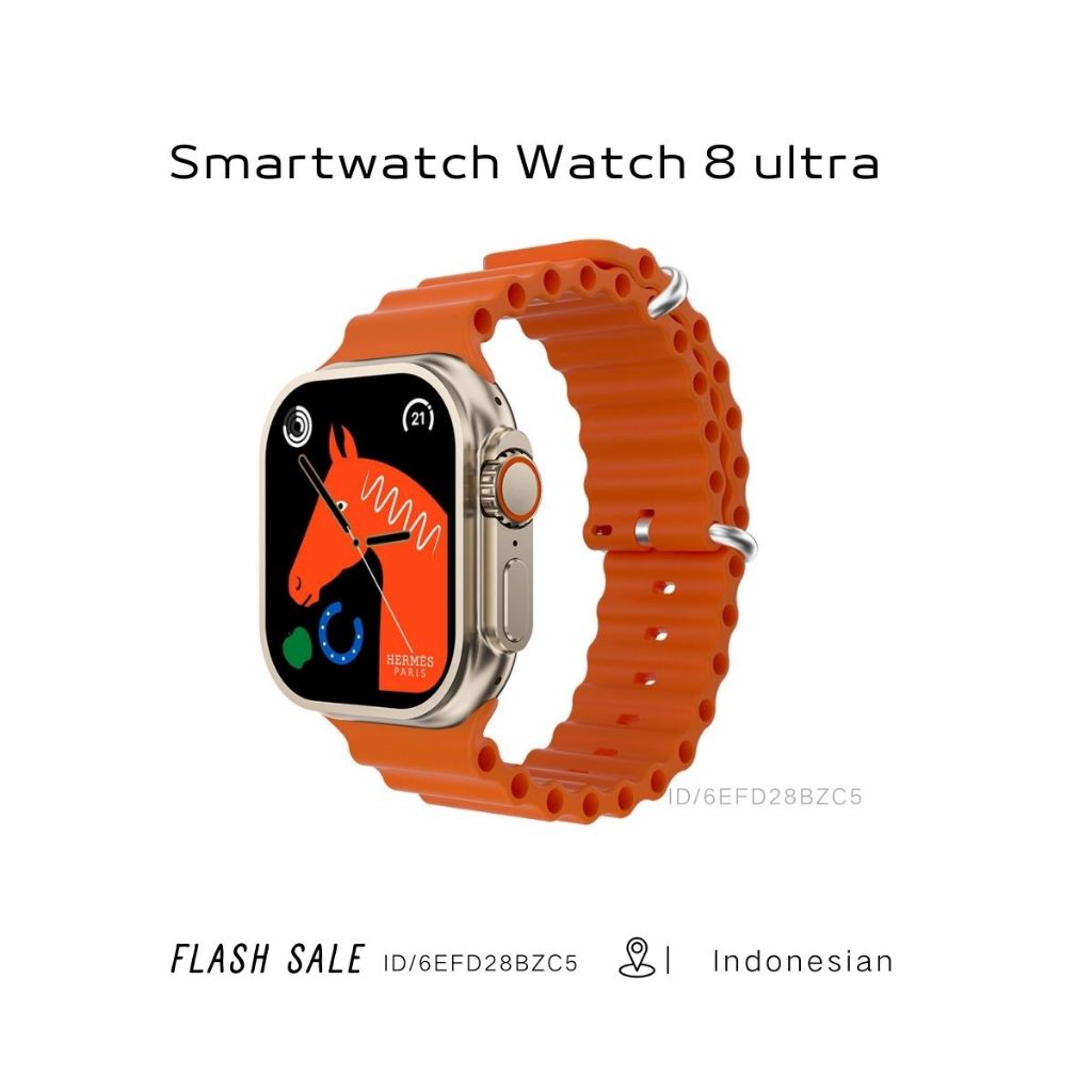 Jual Smartwatch Watch 8 ultra 2.12 Inci Layar Sentuh 49 MM Layar Penuh ...