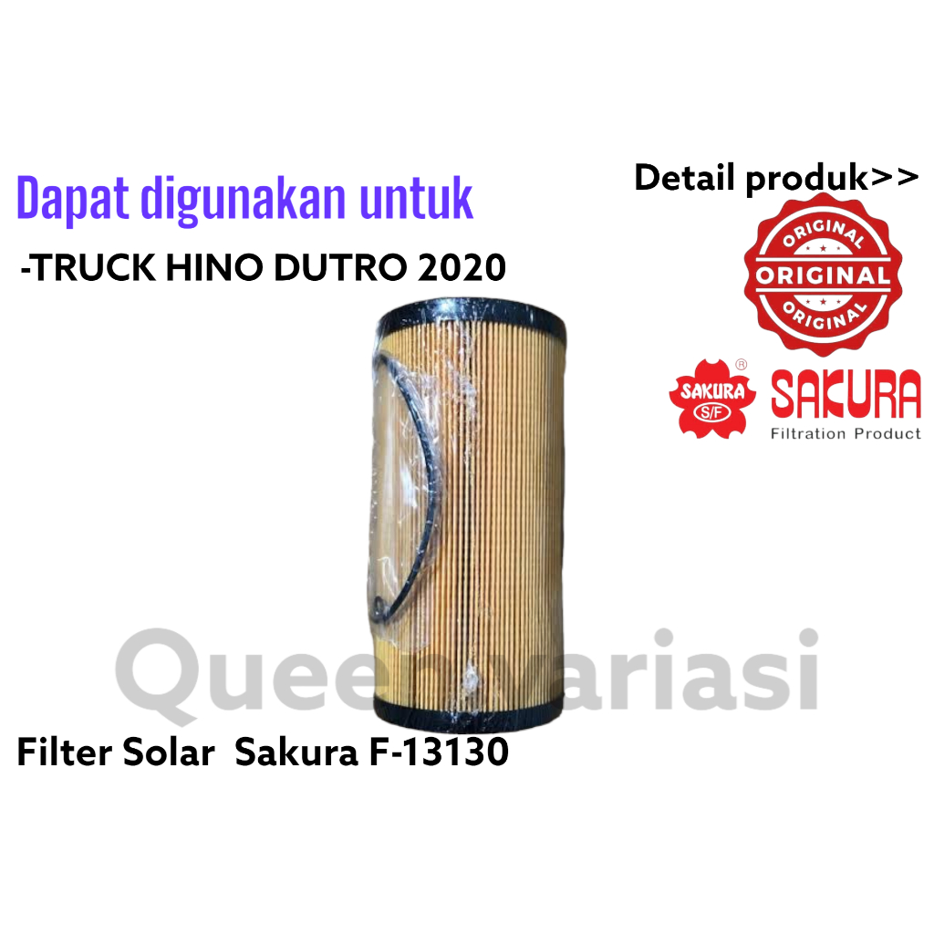 Jual FILTER SOLAR TRUCK HINO DUTRO 2020 SAKURA F-13130 | Shopee Indonesia
