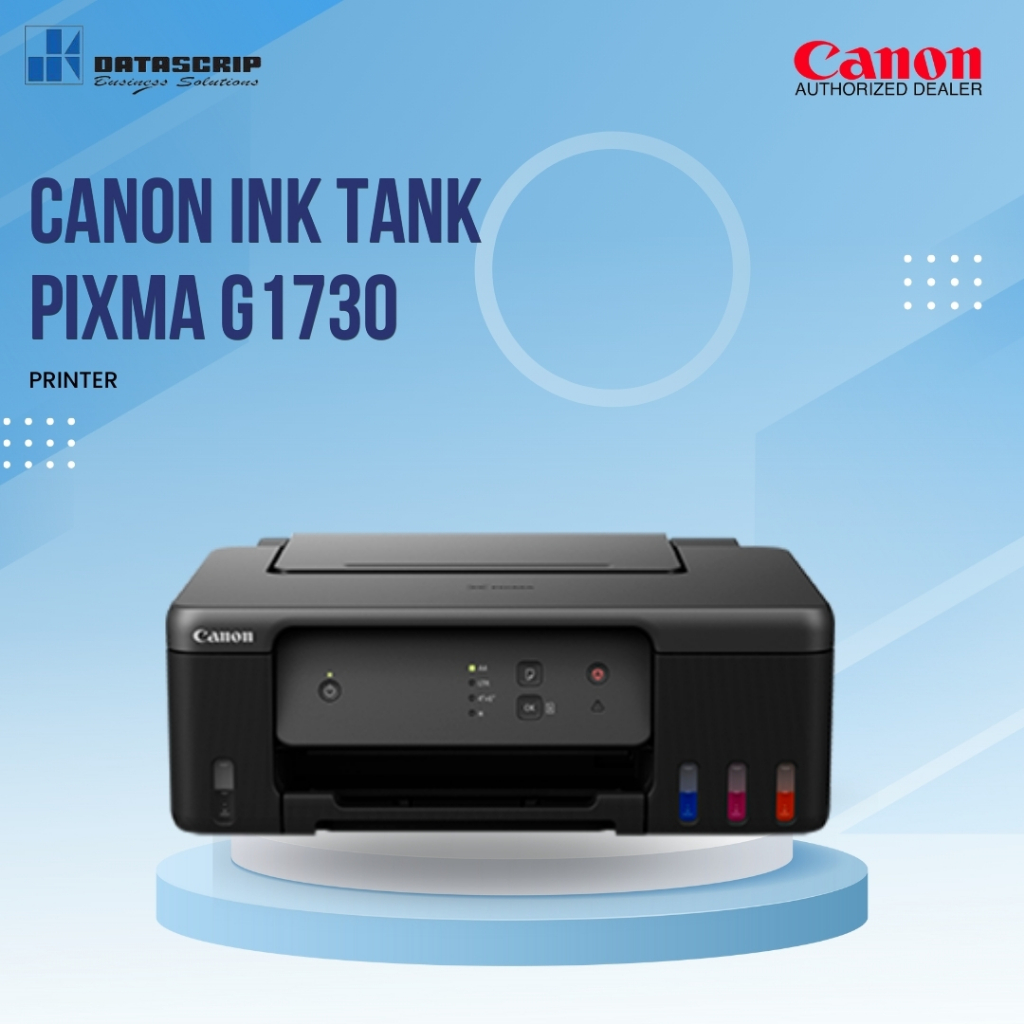 Jual Printer Canon PIXMA G1730 Inktank Printer Print Only - Garansi Resmi | Shopee Indonesia