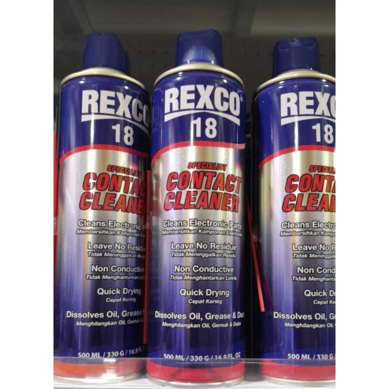 Jual REXCO 18 Contact Cleaner 500ml (330 G) | Shopee Indonesia