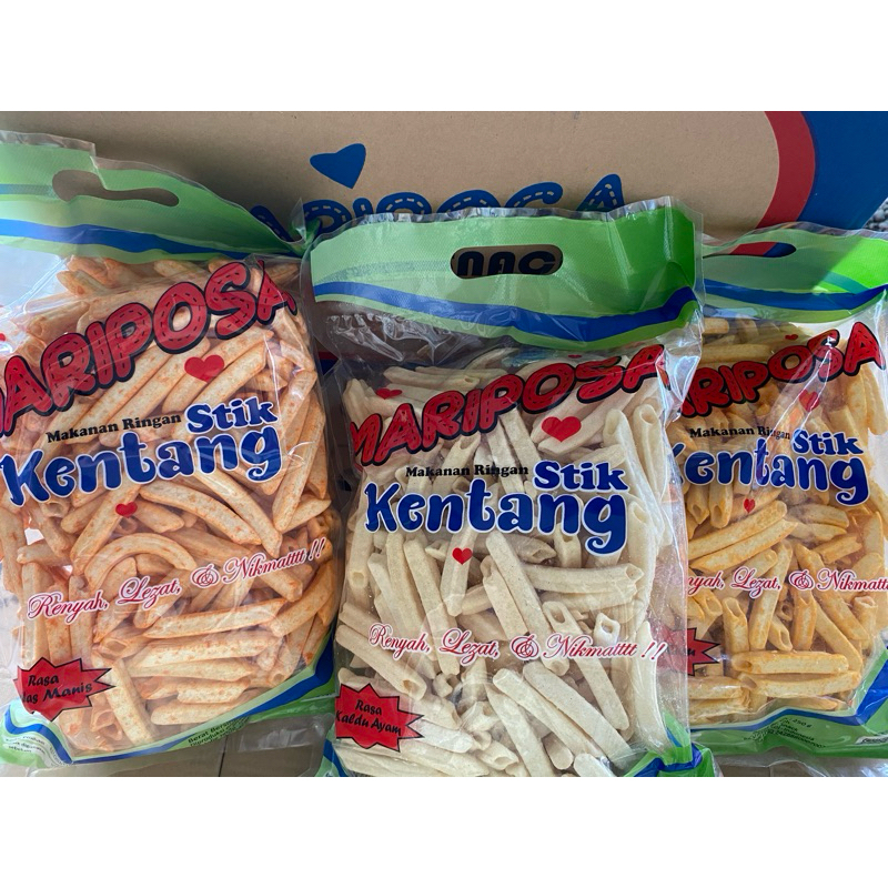 Jual STIK KENTANG MARIPOSA 250gram | Shopee Indonesia