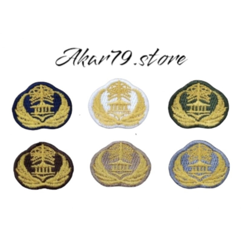 Jual BORDIR,BADGE ATRIBUT ASN PNS LOGO KORPRI | Shopee Indonesia