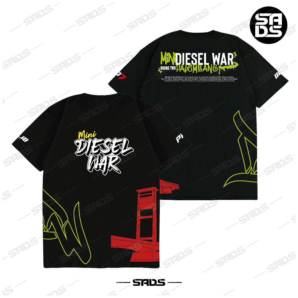 Jual Tshirt Kaos Pro7 Mini Diesel War Palembang Round Two Ampera ...