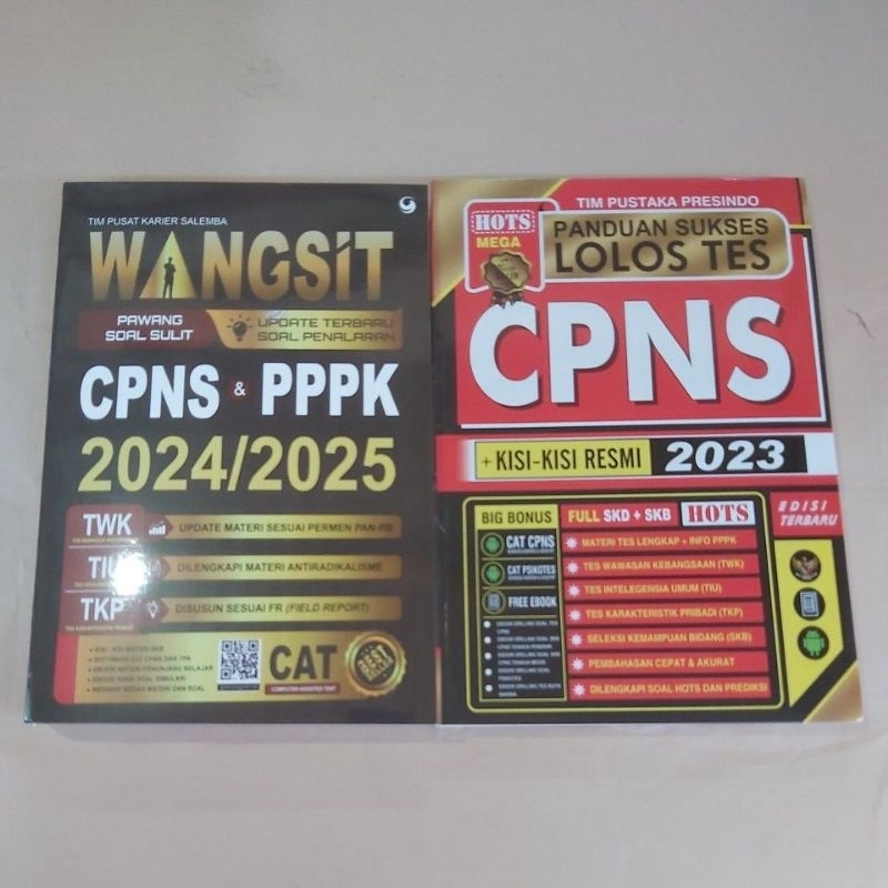 Jual Panduan Sukses LOLOS TES CPNS 2023 // WANGSIT 2024/2025 All New ...