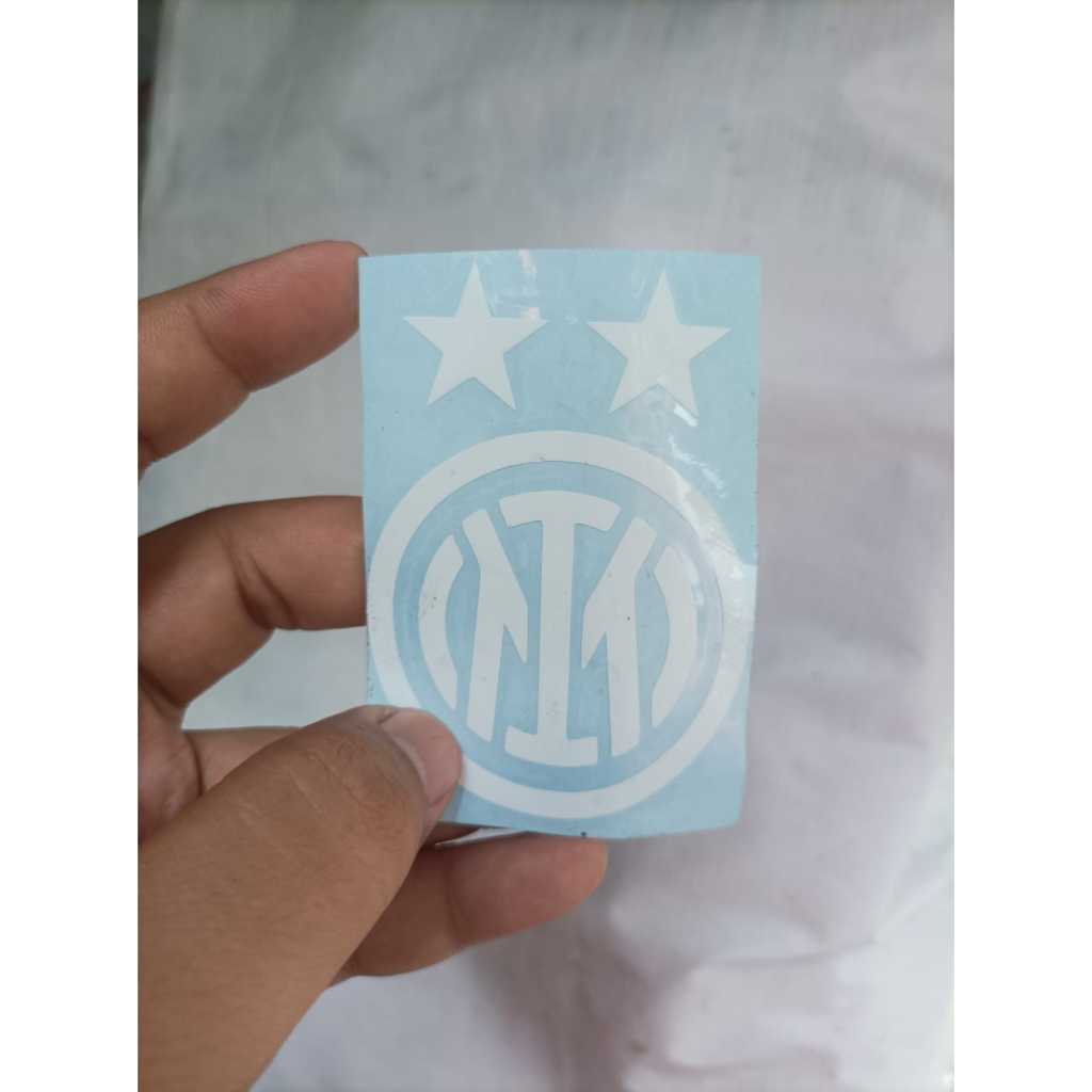 Jual Stiker Cutting Motor Logo Inter Milan Baru Bintang Dua | Shopee ...