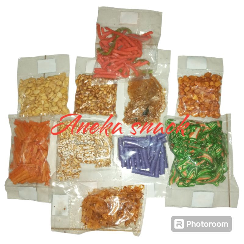 Jual ANEKA SNACK TER MURAH / MACAM-MACAM SNACK 10 PCS | Shopee Indonesia