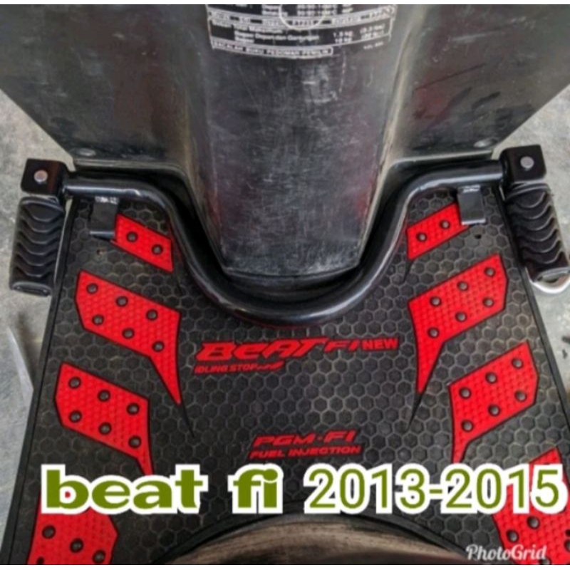 Jual Hodrood Depan Matic Beat F1 Besi Bastep Pijakan kaki Depan Beat F1 ...