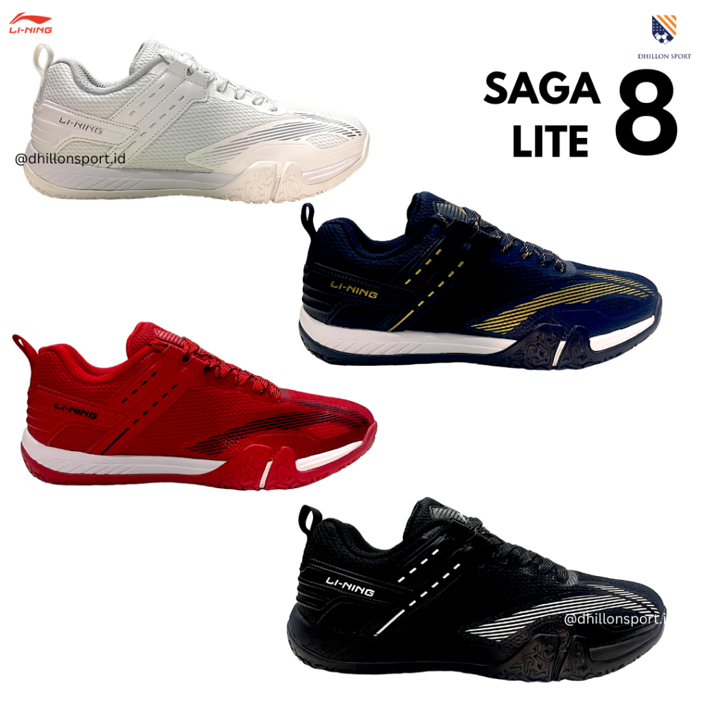 Jual SEPATU BADMINTON LINING SAGA LITE 8 ORIGINAL | Shopee Indonesia