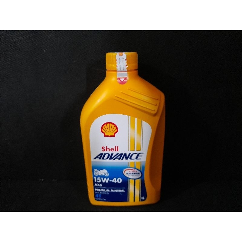 Jual Oli Shell AX5 4T 15W-40 1L Asli Original Shell | Shopee Indonesia