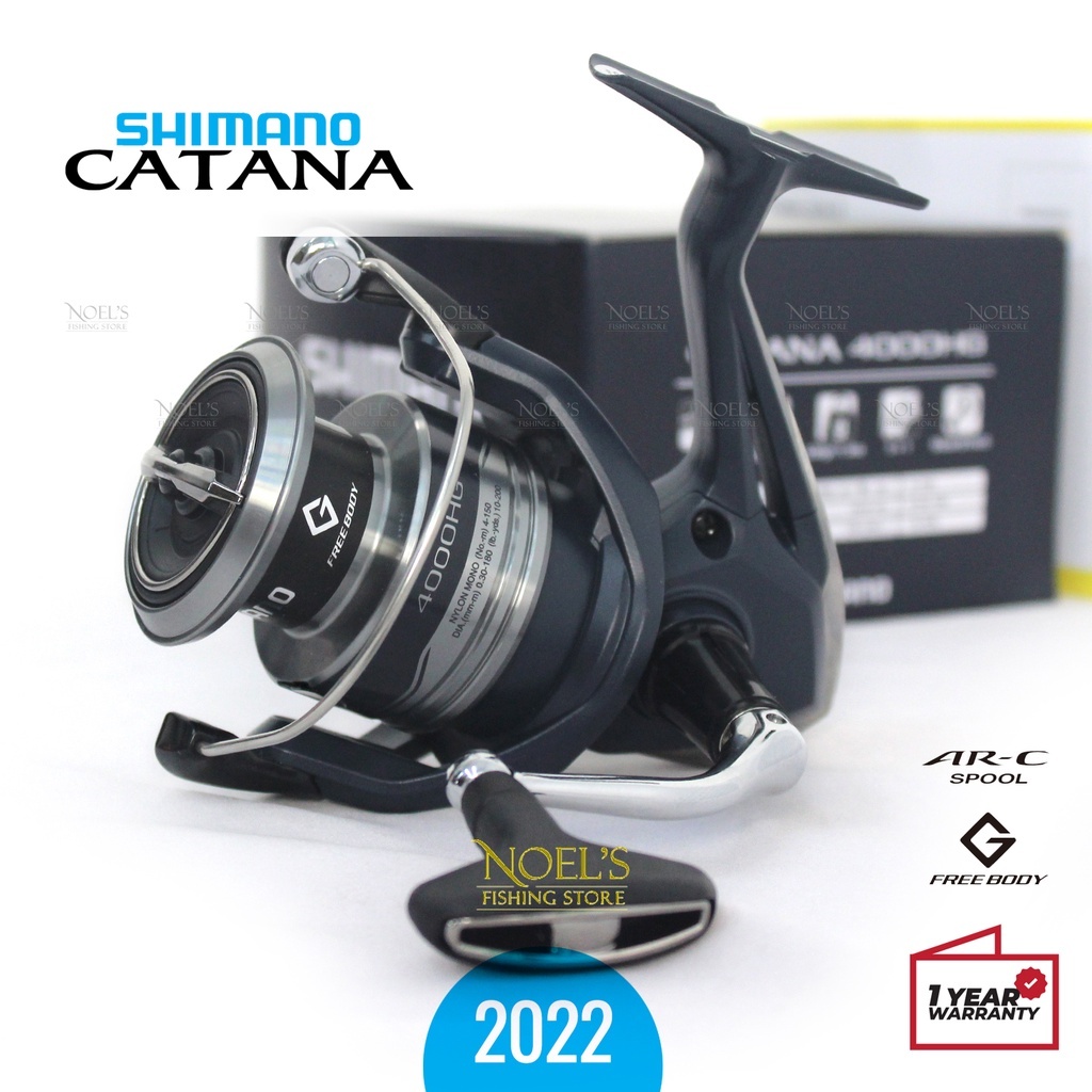 Jual Reel Shimano CATANA FE [2022] 1000 2500 3000 4000 HG | Pancing Resmi | Shopee Indonesia