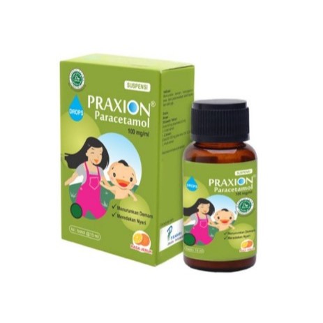 Jual PRAXION DROP 15 ML UNTUK MEREDAKAN DEMAM DAN NYERI PADA BAYI ...