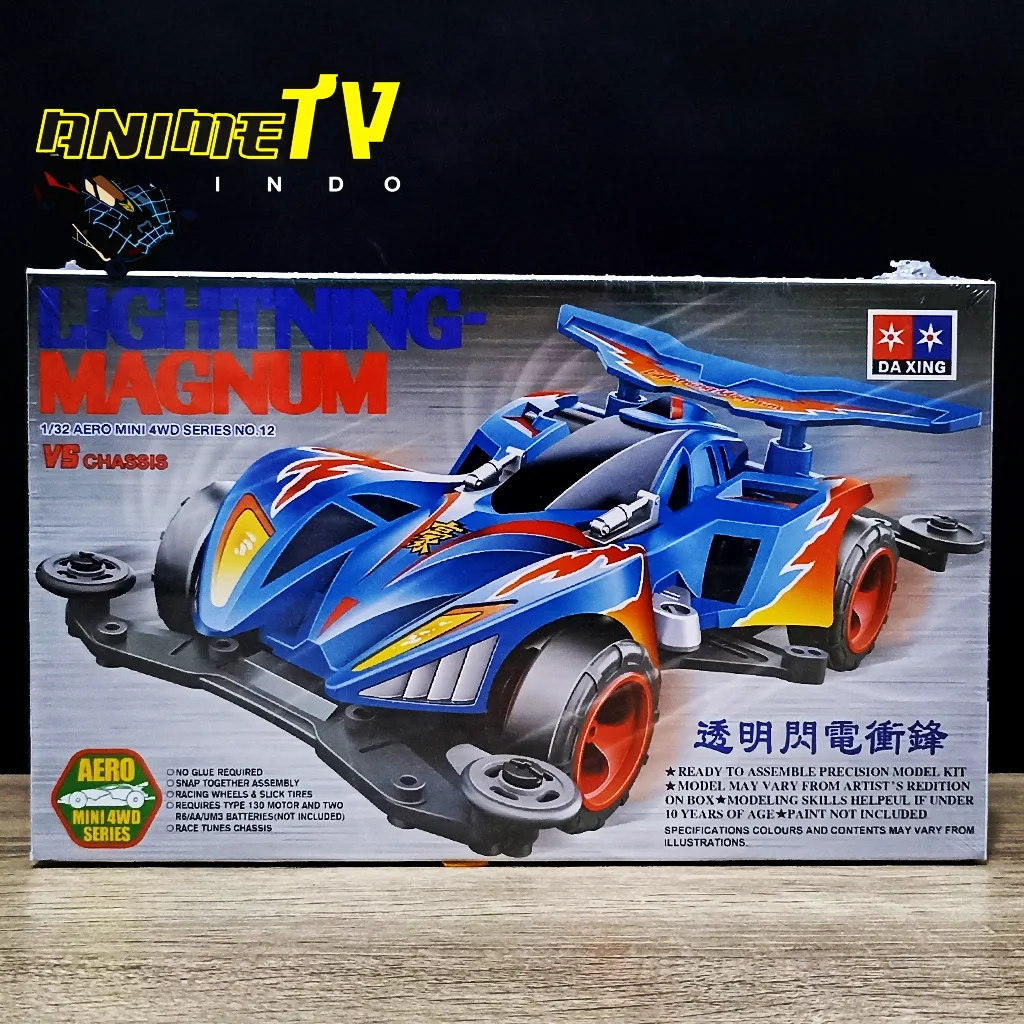 Jual Rep Tamiya Mini 4wd Lightning Magnum Merk Da Xing VS Chassis ...