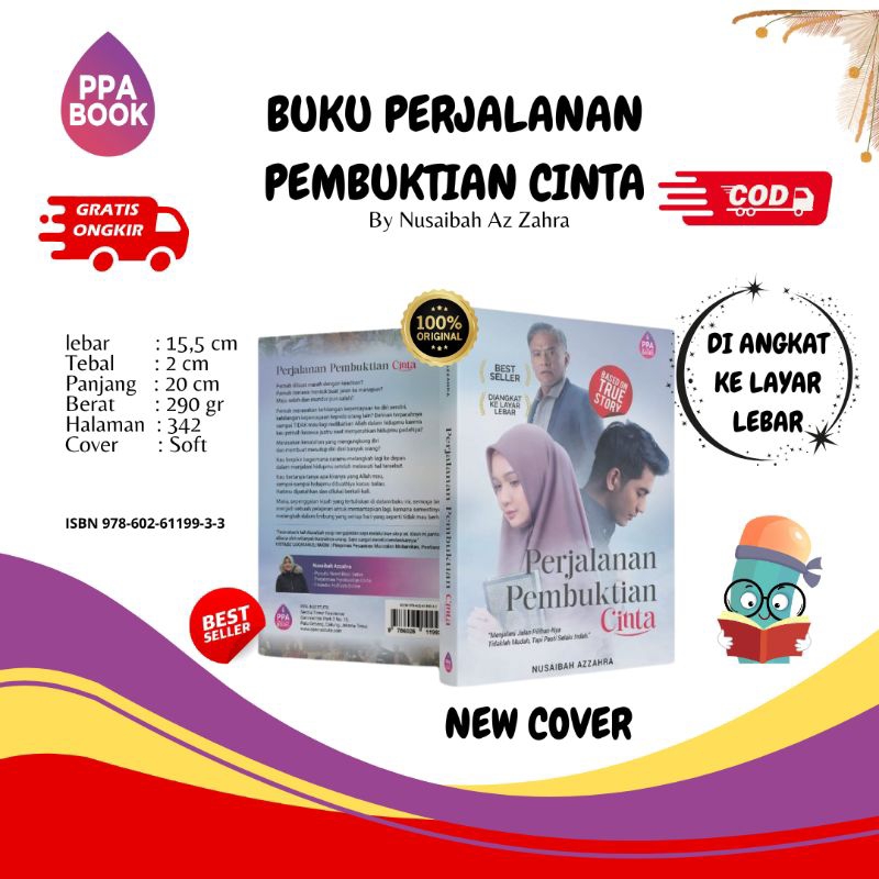 Jual buku perjalanan pembuktian cinta by nusaibah azzahra original ppa ...