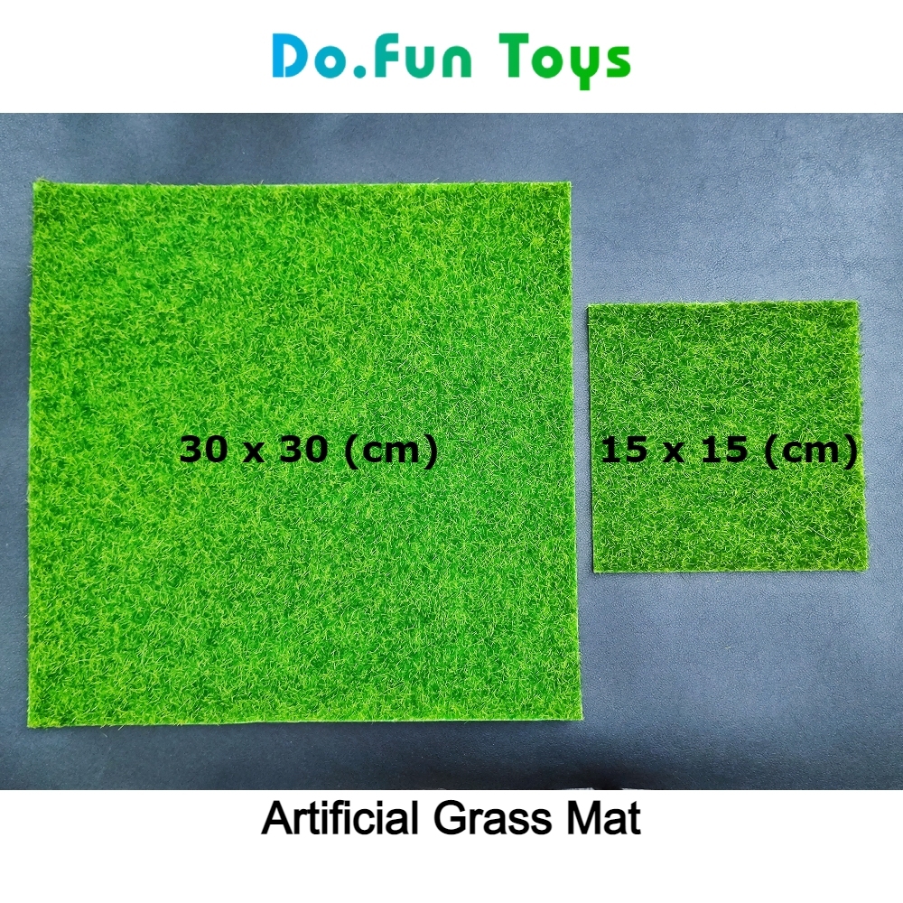 Jual Miniatur Alas Rumput / Diorama Alas Rumput / Rumput Sintetis Palsu ...