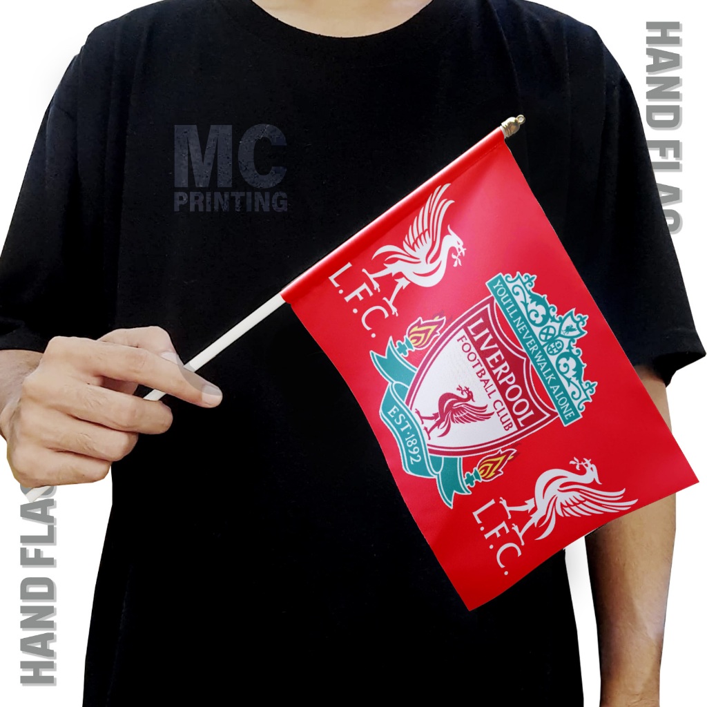 Jual Bendera Tangan Liverpool - Bendera Stik Pawai Mini Kecil Bahan ...