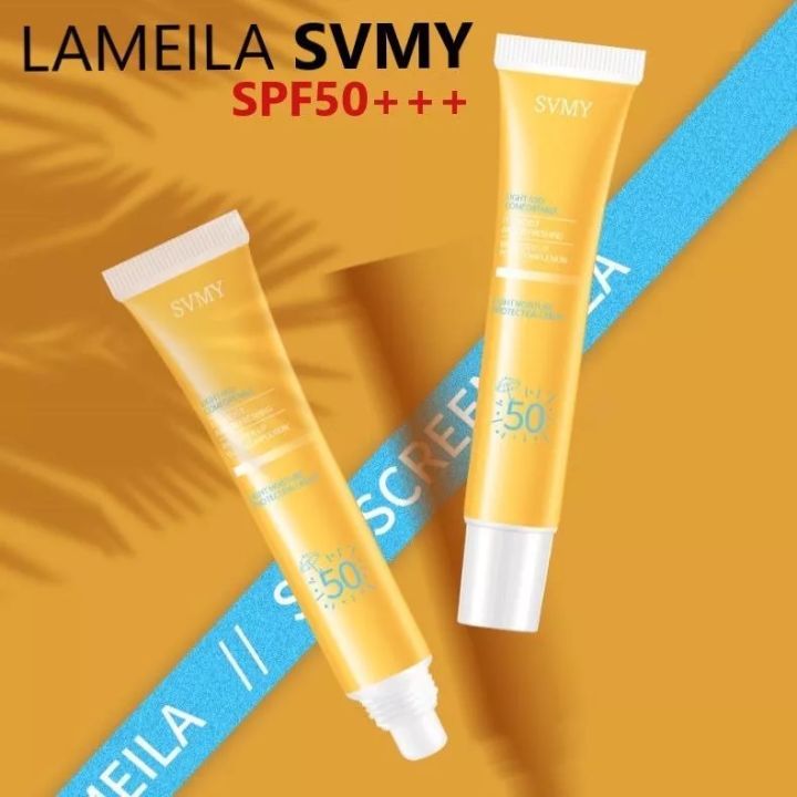 Jual [KM] Sunscreen Kuning Mini Tube Sun Block SPF 50 PA+++ Sunscreen ...