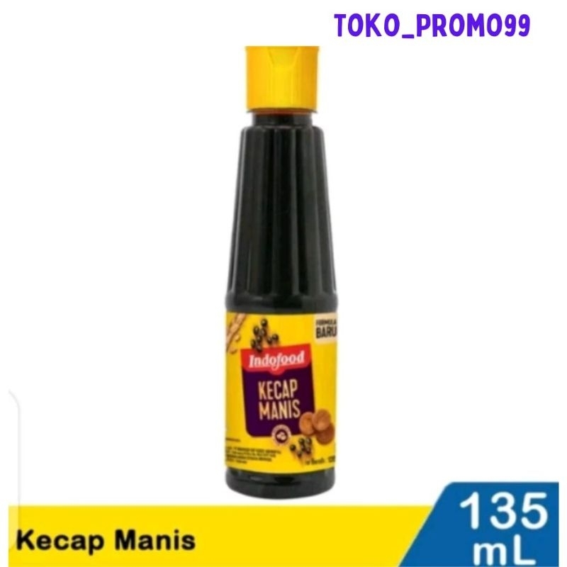 Jual kecap indofood 135 ml (kemasan botol) | Shopee Indonesia