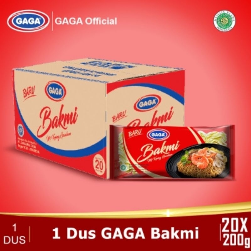 Jual GAGA BAKMI 200gr (1 DUS) | Shopee Indonesia