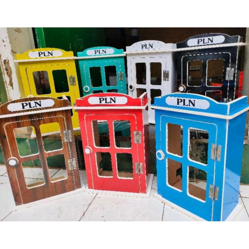 Jual box meteran PLN / box meteran token listrik aesthetic estetik ...