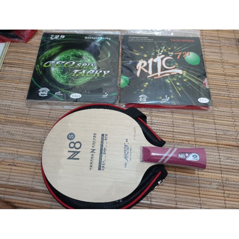 Jual PAKET BAT TENIS MEJA YINHE N8s PLUS 729 ORIGINAL | Shopee Indonesia