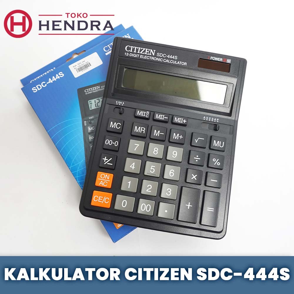 Jual Kalkulator Citizen SDC-444S 12 Digit | Shopee Indonesia
