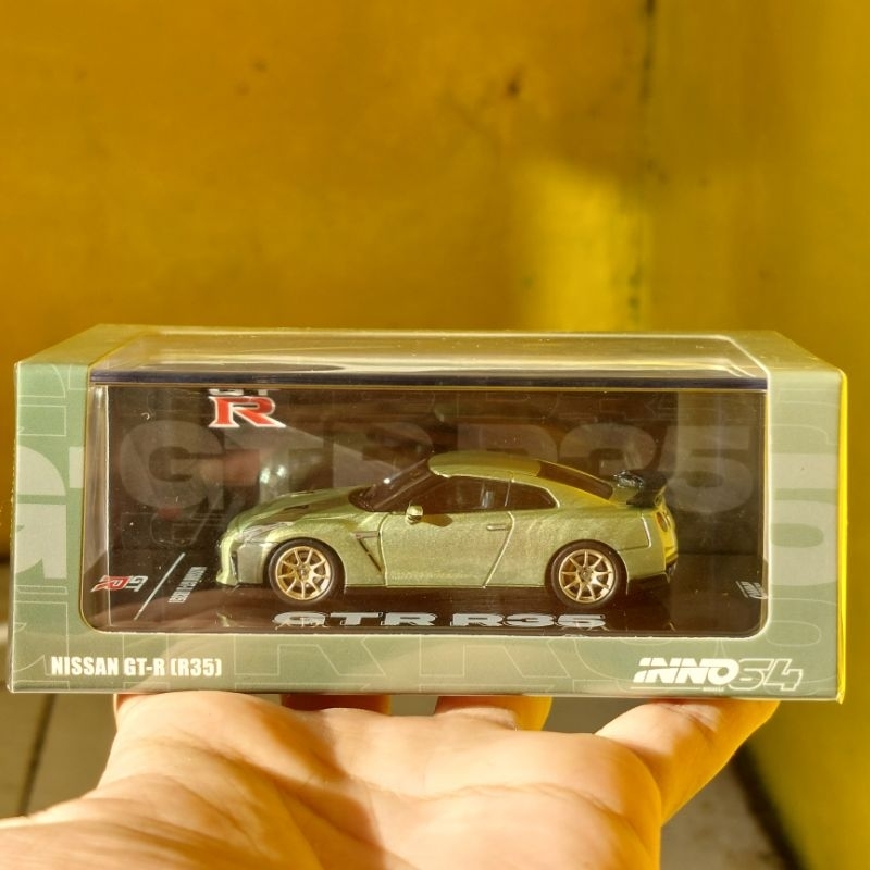 Jual Inno64 Nissan Skyline GT-R R35 Millennium Jade | Shopee Indonesia