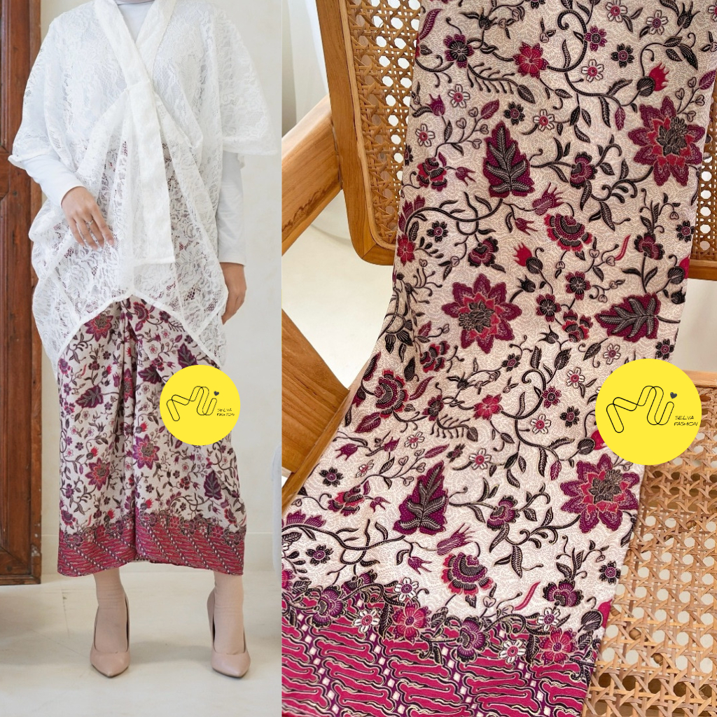 Jual Rok Lilit Batik Modern | Rok Lilit Batik Warna Pastel | Rok ...